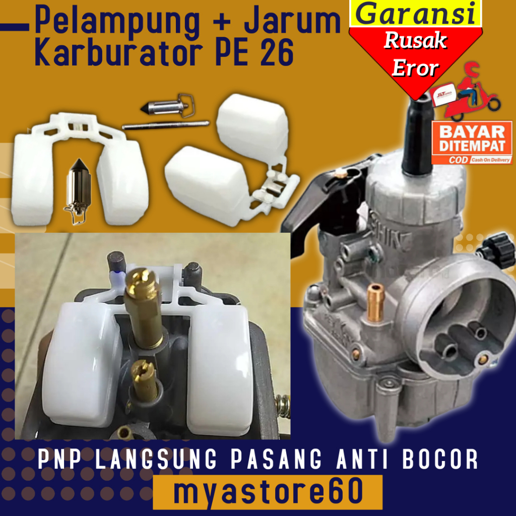 Jual Plampung Apung Jarum Apung Pelampung Karburator Karbu Carburator PE 26 NSR 26 PE26 NSR26 ...