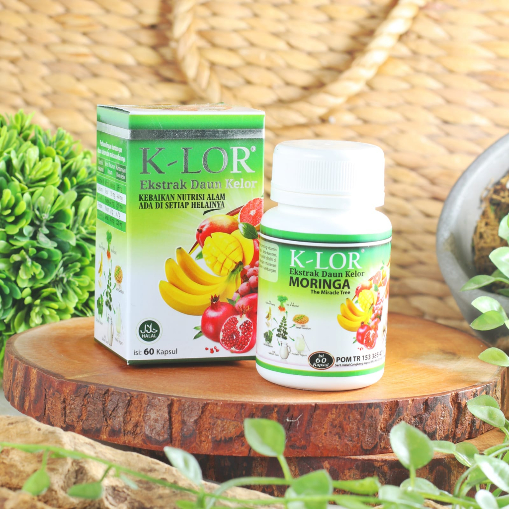 Jual Kapsul Ekstrak Daun Kelor K LOR KLOR Darusyifa | Shopee Indonesia