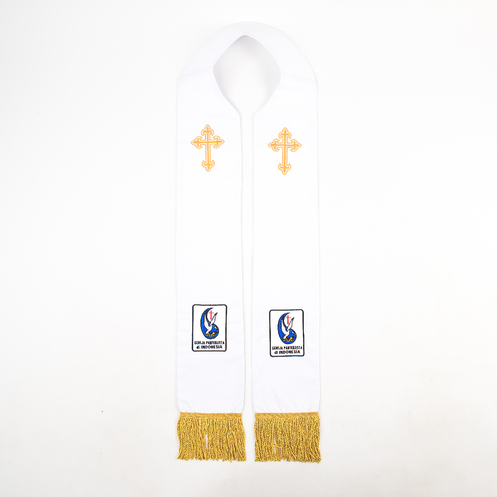 Jual Miracle - Stola Gereja - 1 Sisi Putih - Jos Miracle Bandung ...