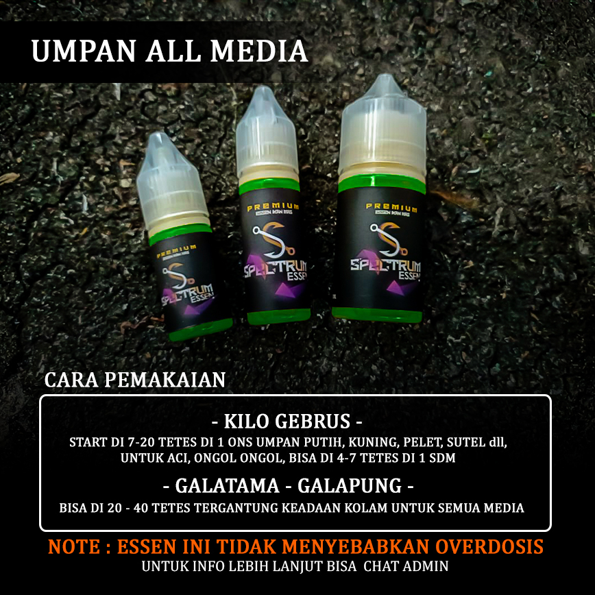 Jual ESSEN AROMA KEMANGI SEREH ESEN IKAN MAS JOSS UNTUK PANCING ...