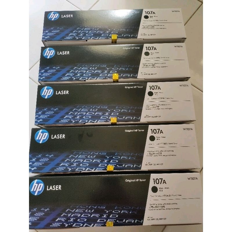 Jual TONER HP LASER 107A (W1107A) BLACK ORIGINAL | Shopee Indonesia