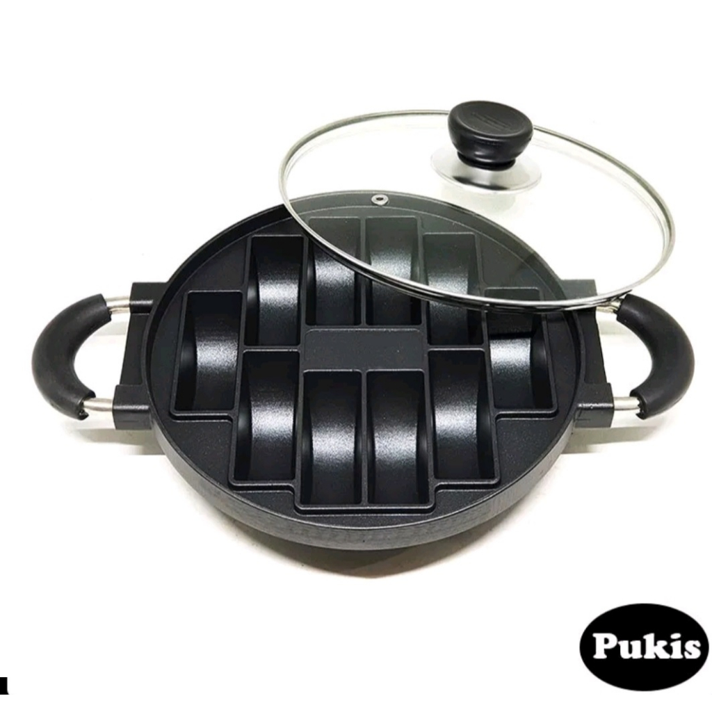 Jual Loyang Pukis Cake Pan NAGAKO Anti Lengket + Tutup Kaca | Cetakan ...