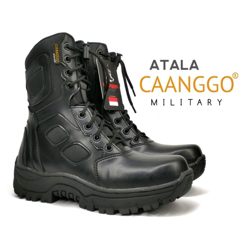 Jual sepatu pdl tacical safety boot hitam 8 inc sepatu pdl tni polri ...