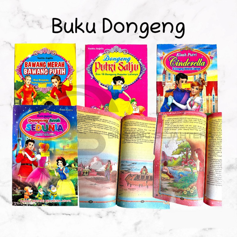 Jual Buku Cerita Dongeng Anak | Shopee Indonesia