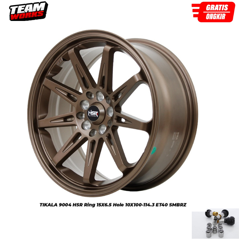 Jual velg hsr racing tikala r15 bronze ertiga innova xpander | Shopee ...