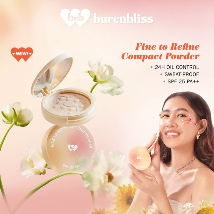 Jual BNB barenbliss Korean Bloomatte Fine to Refine Compact Powder ...