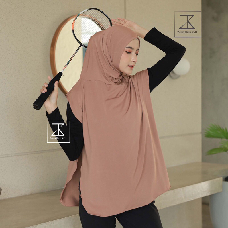 Jual Hijab Rompi Olahraga | Bergo Vest Rompie Sport Syar'i Jumbo Lengan ...