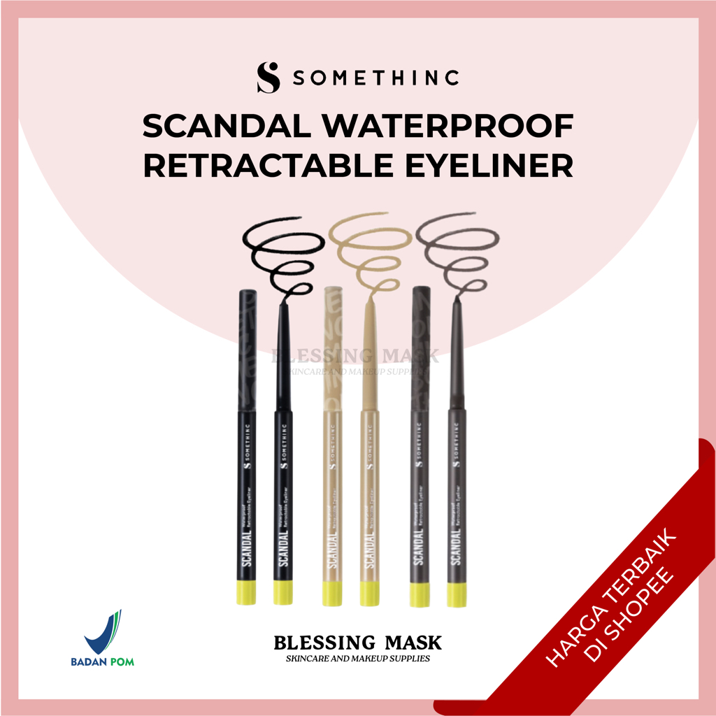 Jual SOMETHINC SCANDAL Waterproof Retractable Eyeliner - Eyeliner ...