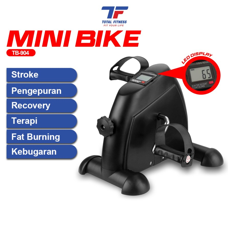 Jual Total Fitness Sepeda Statis Terapi Mini Bike TB-904 | Shopee Indonesia
