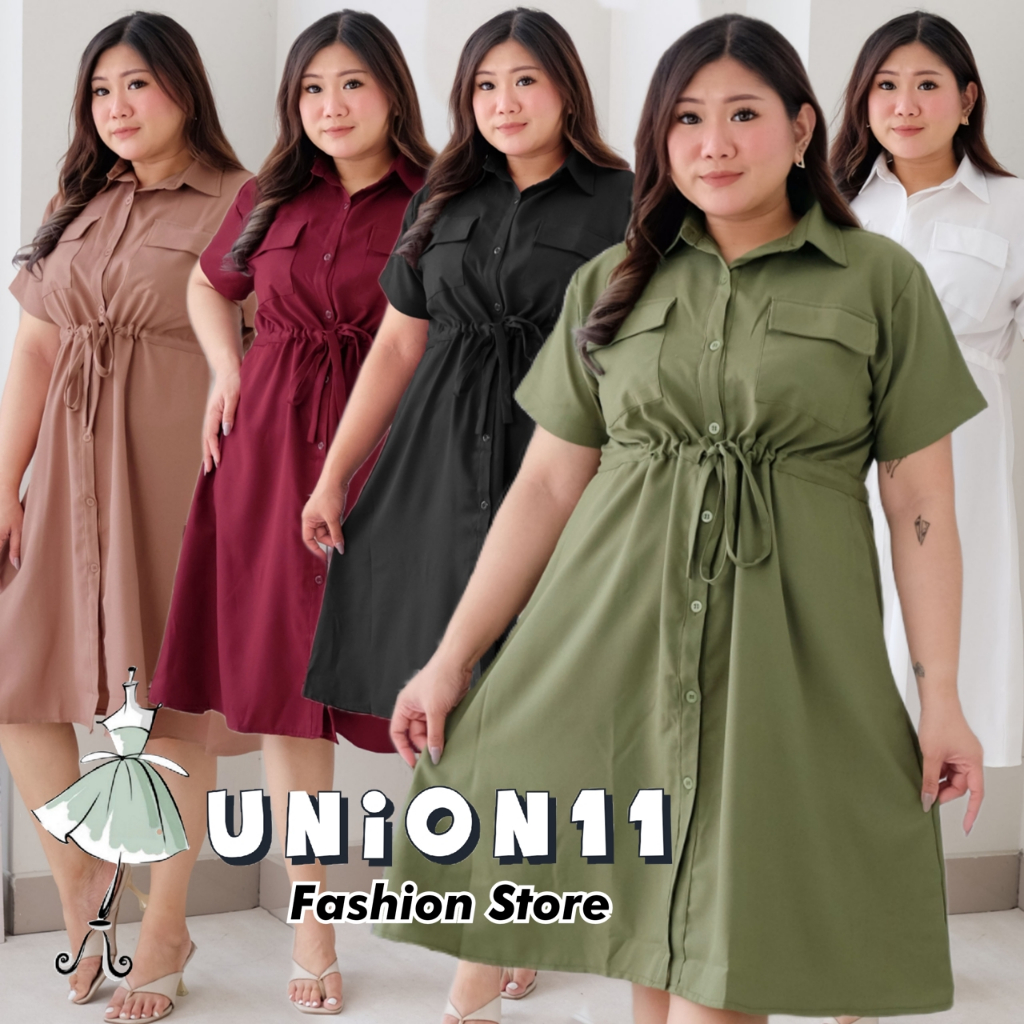 Jual UNION11 - DRESS JUMBO BIGSIZE XXXL WANITA / DRESS WANITA TERBARU ...