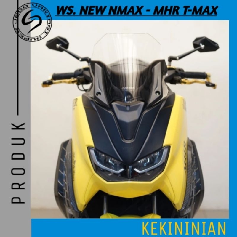 Jual Visor Windshield All New Nmax MHR T-MAX Mode | Windscreen New Nmax ...