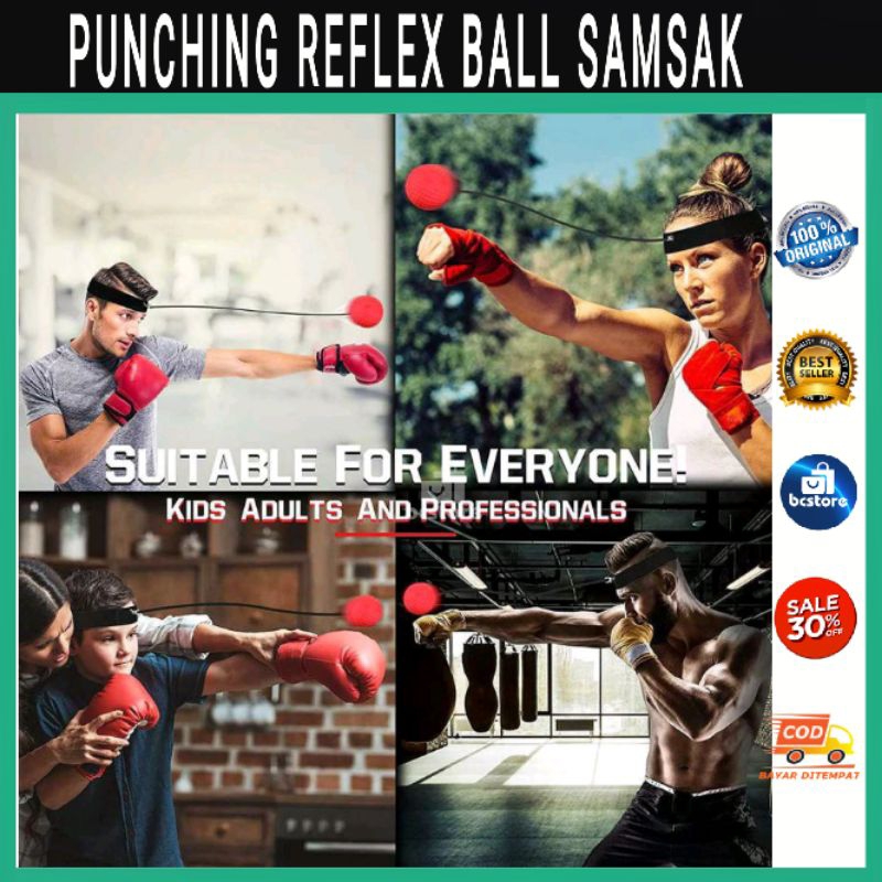 Jual (COD) Jusenda Punching Reflex Ball Samsak Tinju Speed Punching 20g - DS212 | Shopee Indonesia