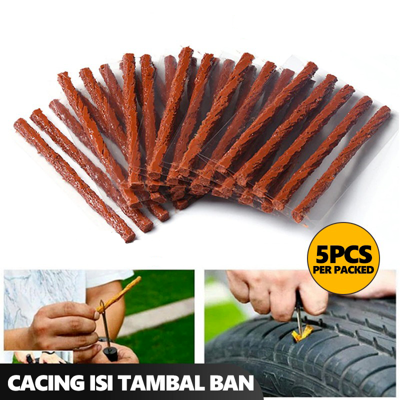 Jual ALAT TAMBAL BAN CACING KARET TUBELESS LEM TAMBAL BAN | Shopee ...
