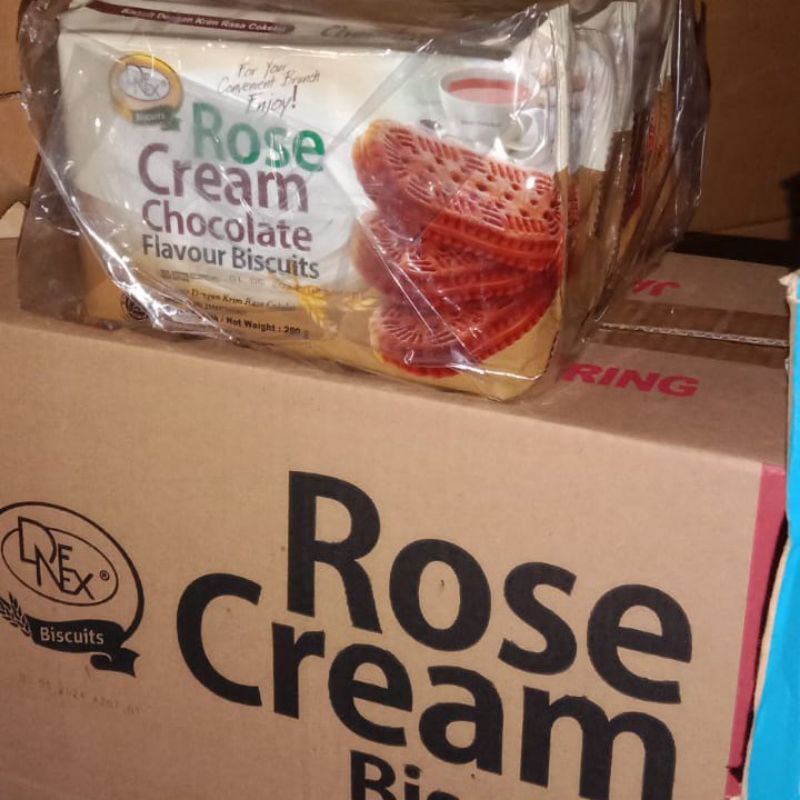 Jual 1 DOS Denex Biskuit rose cream 290gram ISI 21 PCS | Shopee Indonesia