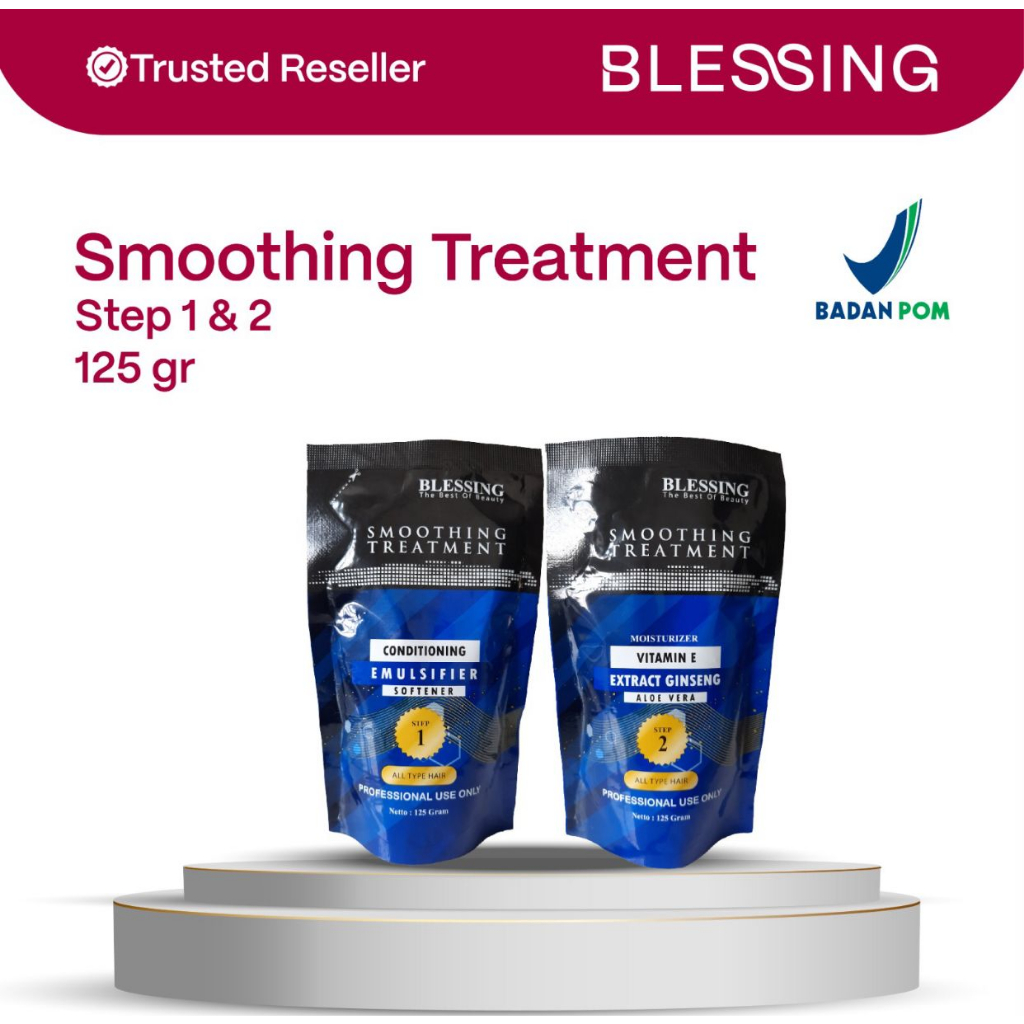 Jual Blessing Smoting Treatment Sachet Sepaket isi 2pcs ( Step 1 & Step ...