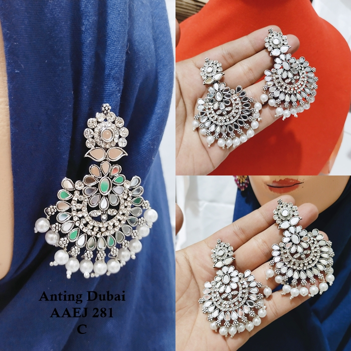 Jual Anting India / Jhumka / Anting Dubai Anting bollywood Batu ...