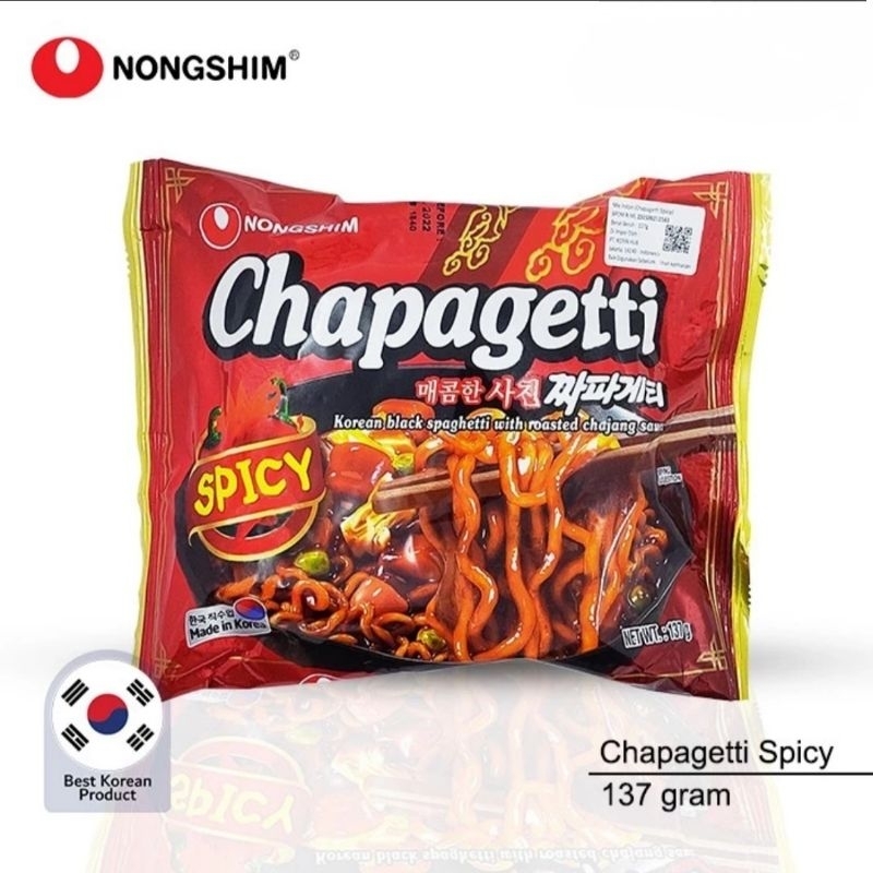 Jual NONGSHIM Chapagetti Spicy 137gr | Shopee Indonesia