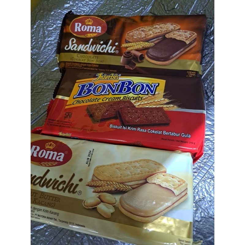Jual Roma sandwich// Interbis//malkits | Shopee Indonesia