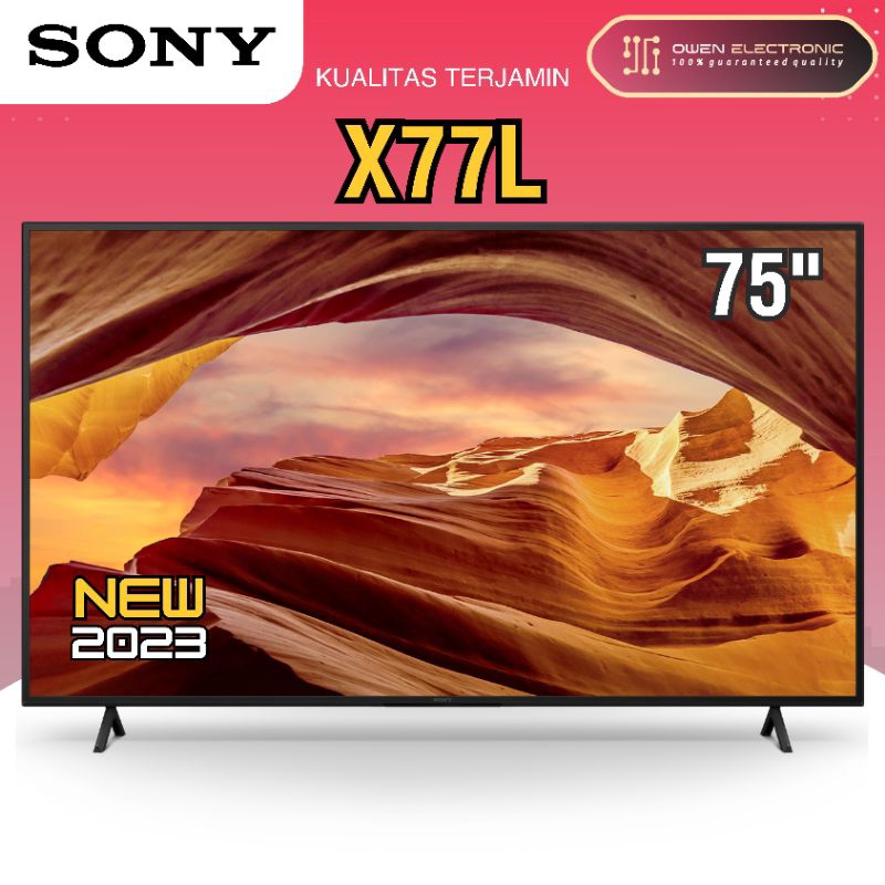 Jual SONY BRAVIA 75X77L/X77L 4K HDR LED Google TV 75 Inch | Shopee ...