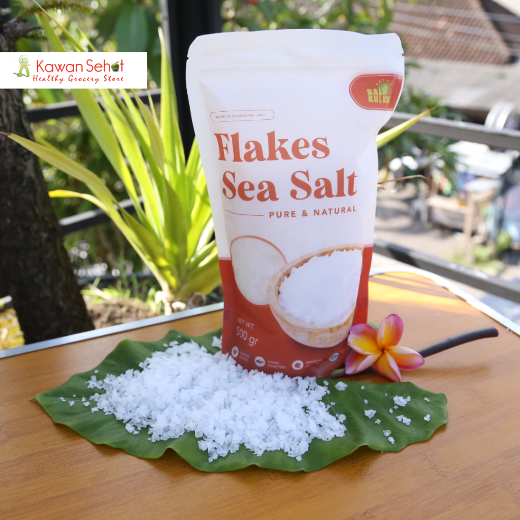 Jual Natural Bali Kulkul Flakes Sea Salt | Garam Konsumsi Beriodium ...