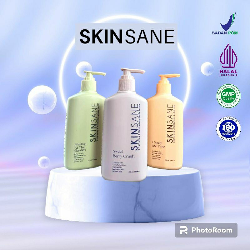 Jual SKINSANE Body Serum 3 Varian 250 ml | Shopee Indonesia