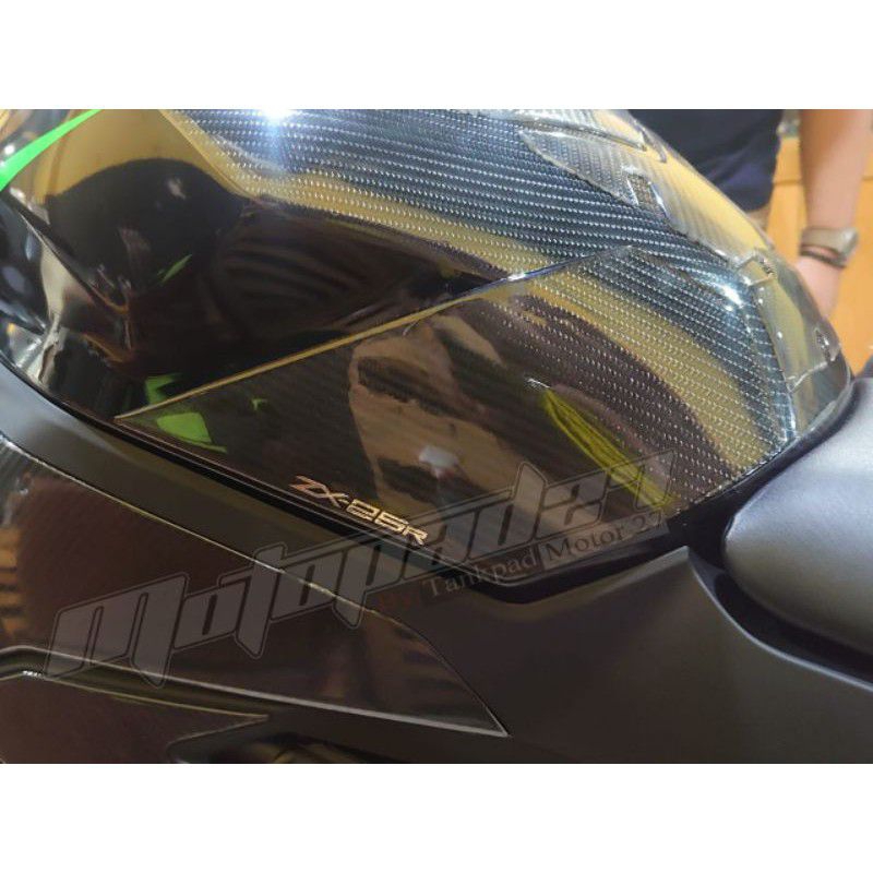 Jual Stiker Side body Protector Kawasaki ZX25R Hitam Carbon Premium ...