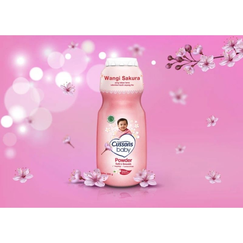 Jual Cussons Baby Powder Soft & Smooth (Pink) | Shopee Indonesia