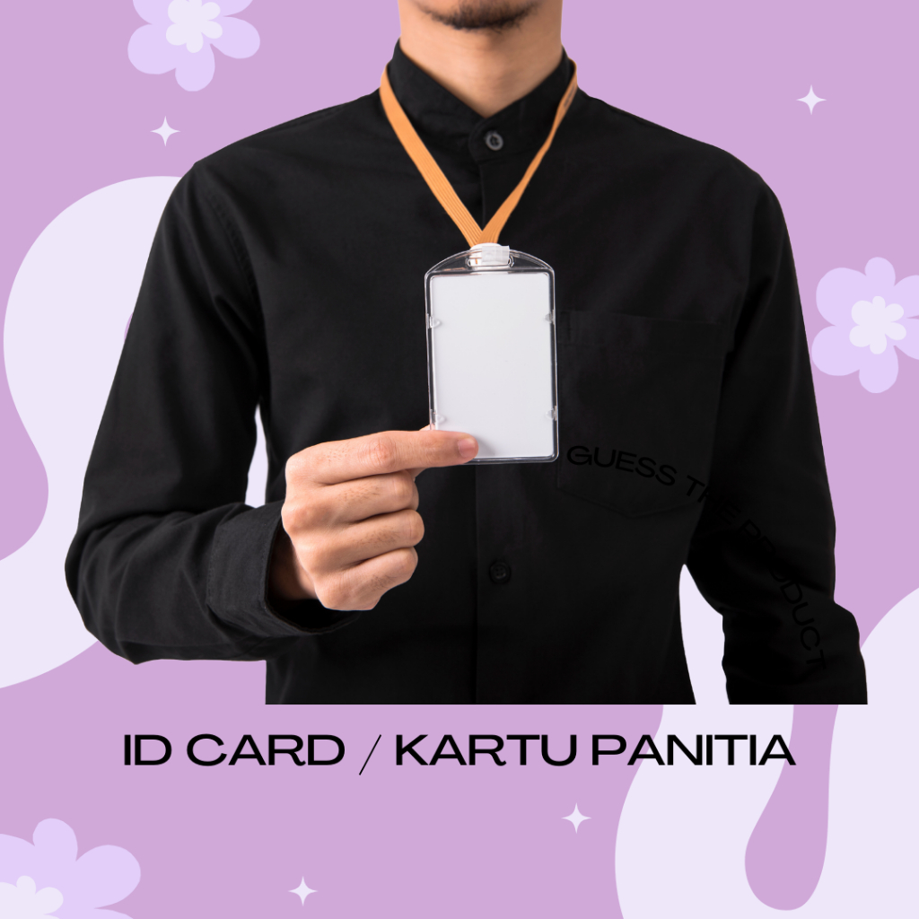 Jual Cetak ID Card Kartu Panitia Kartu Peserta B4 B3 B2 B1 | Shopee ...