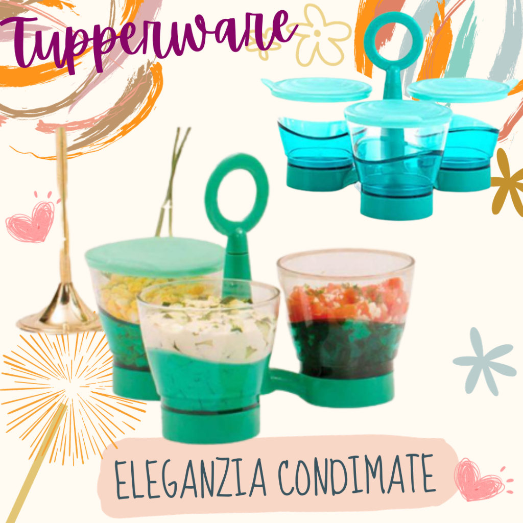 Jual Tupperware Eleganzia Condimate Set | Shopee Indonesia