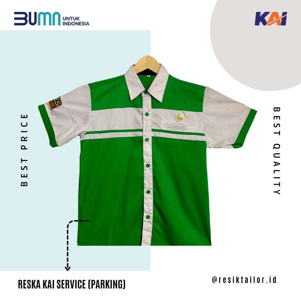 Jual Seragam Reska KAI Service PT.KAI | Shopee Indonesia