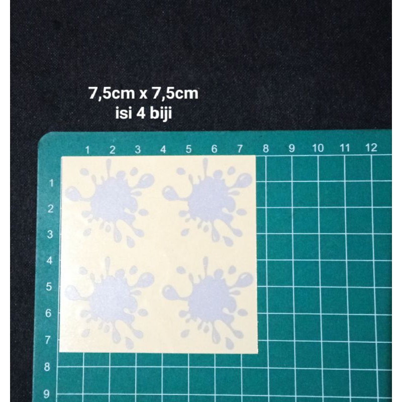 Jual Stiker Bercak Cutting Sticker Crot Cipratan Kecil | Shopee Indonesia