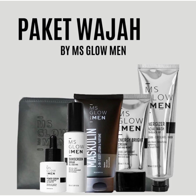 Jual PAKET MAN ECER DAN COMPLET SUNSCREEN DAN MASKULIN | Shopee Indonesia