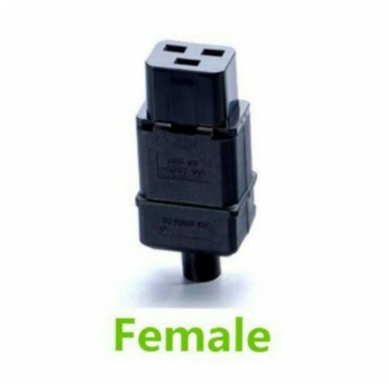 Jual Soket AC UPS C19 CEWE Soket Penyambung Kabel Soket C19 AC UPS | Shopee Indonesia