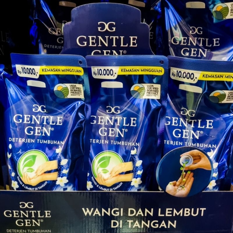 Jual GENTLE GEN DETERGEN TUMBUHAN POUCH 360 ML | Shopee Indonesia