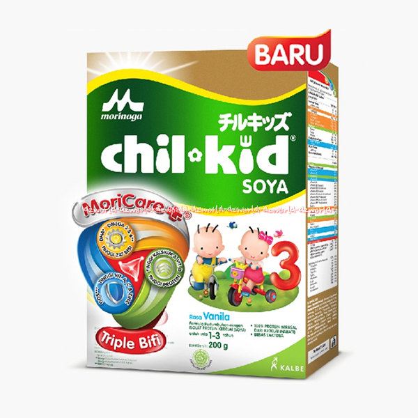 Jual Morinaga 200gr Chil Kid Soya 3 Rasa Vanila Triple Bifi Susu ...