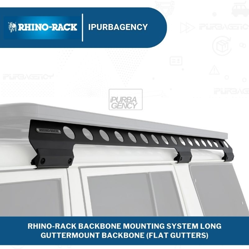 Jual RHINO-RACK BACKBONE MOUNTING SYSTEM - LONG GUTTERMOUNT BACKBONE ...