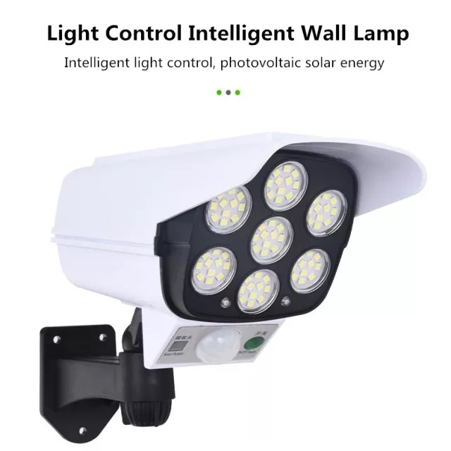 Jual Jualan Grosir - Lampu Sensor Gerak LED Tenaga Surya Model CCTV ...