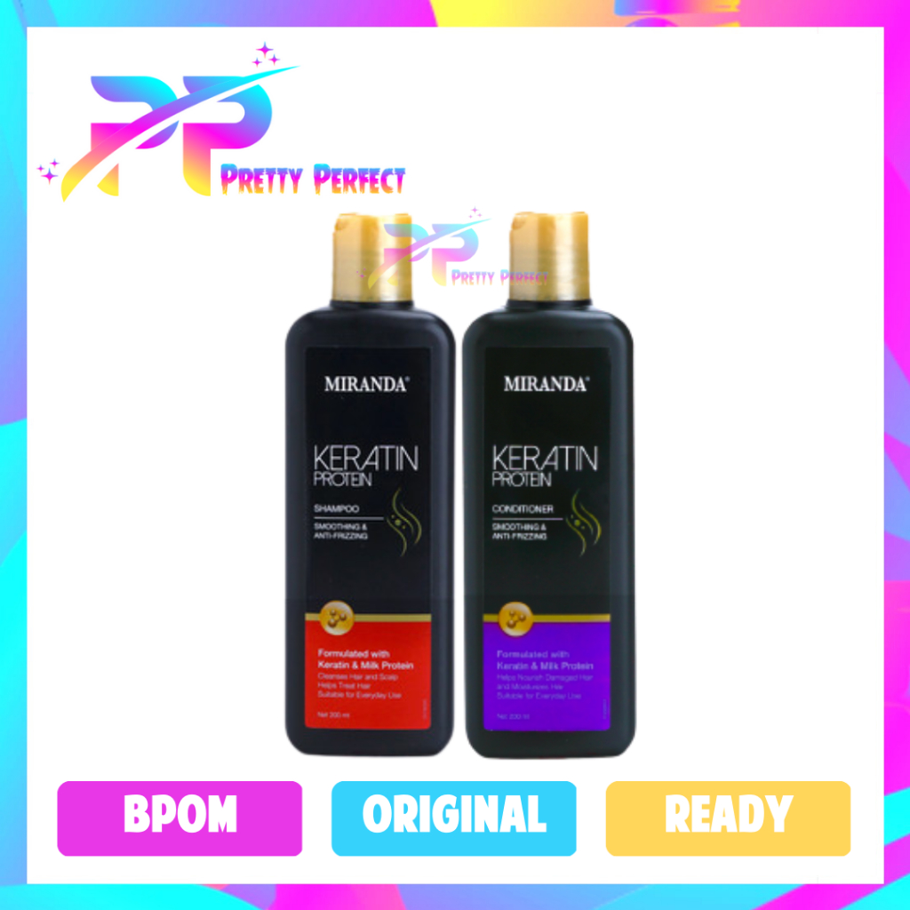 Jual Miranda Keratin Protein Shampoo / Conditioner | Shopee Indonesia