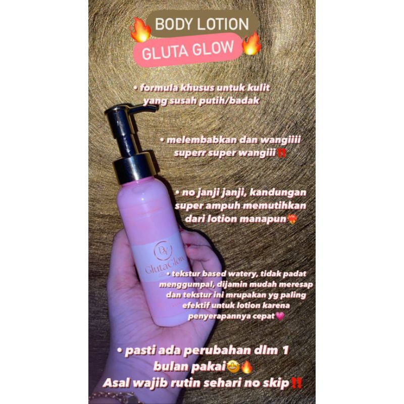 Jual handbody gluta glow (100ml) | Shopee Indonesia