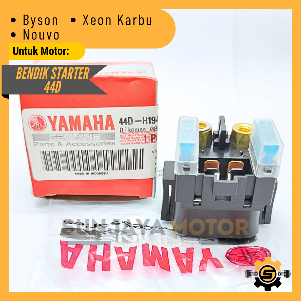 Jual Bendik Starter 44D Bendix Stater Kualitas Original Yamaha Xeon ...