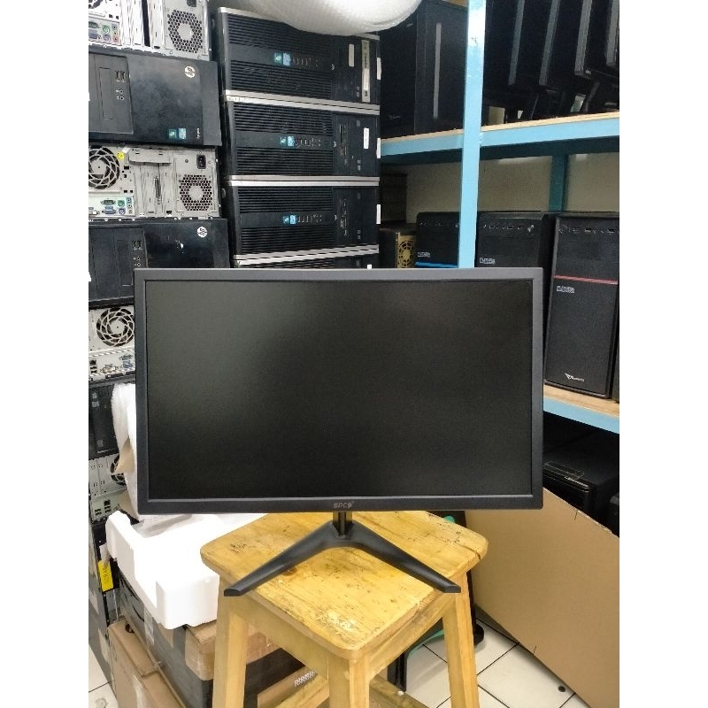 Jual MONITOR LED SPC 22 INCI FULLHD SUDAH HDMI BERGARANSI MANTAP ...