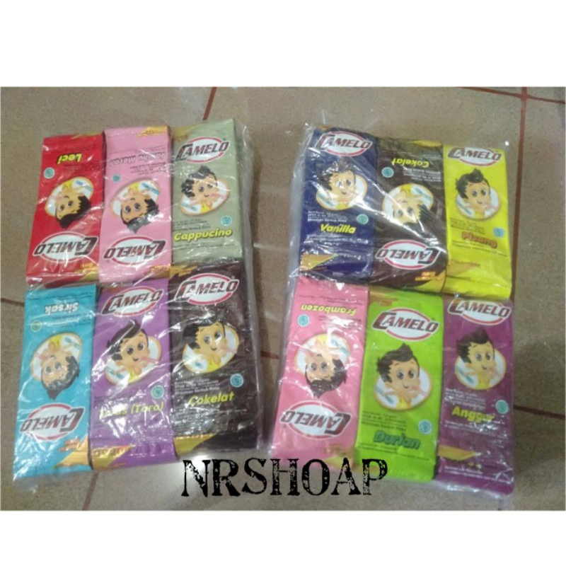 Jual BUBUK ICE CAMELO ISI 240PCS (11 RASA) | Shopee Indonesia