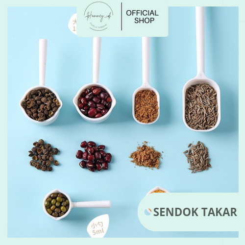 Jual HOMMEY ID - [ ISI 2 PCS ] SENDOK TAKAR TAKARAN SET | MEASURING ...
