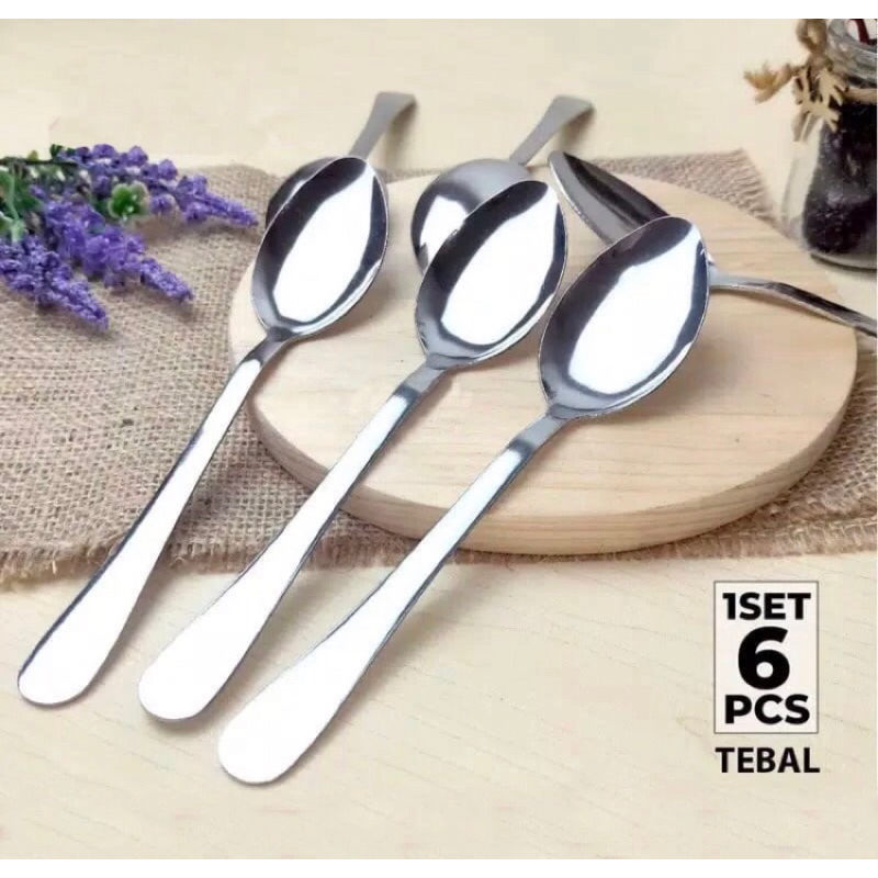 Jual KOMODO Sendok Garpu Makan Stainless Steel Original Tebal ( 1 PACK ...