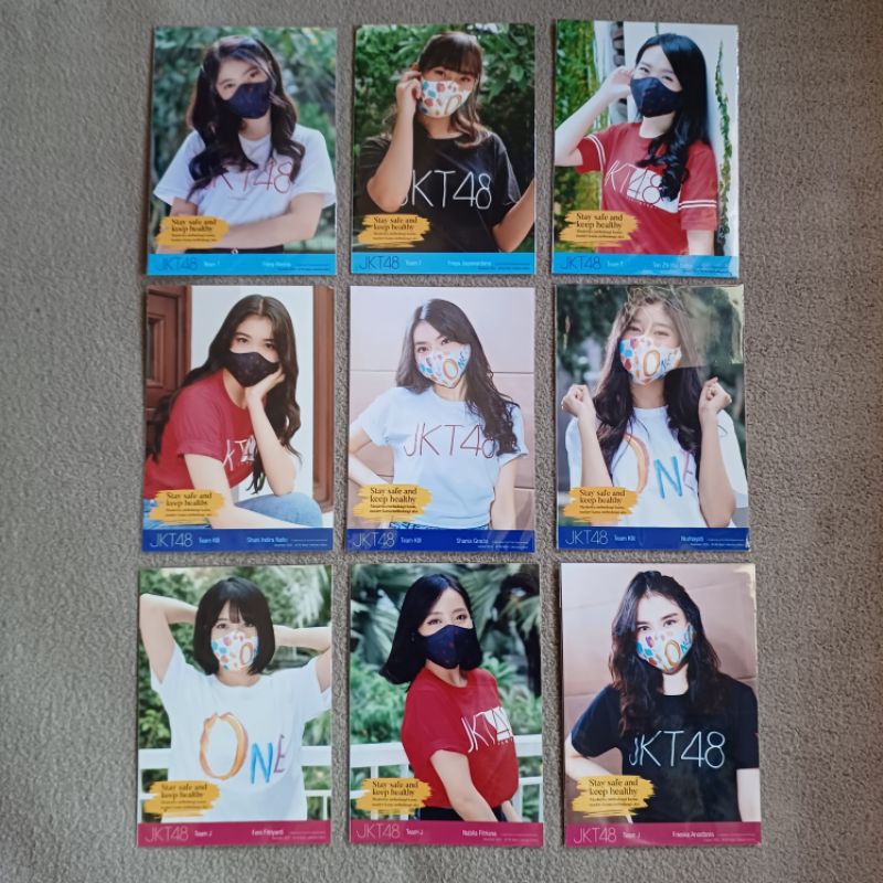 Jual Photopack PP JKT48 Masker Mask Special Edition | Freya Fiony Shani ...