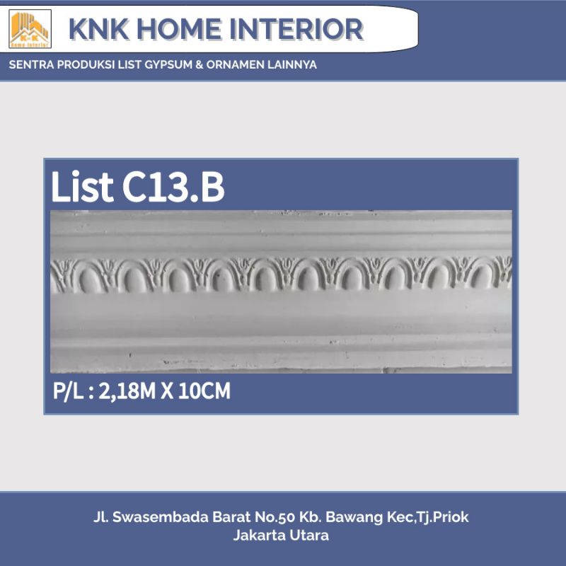Jual List Gypsum 10cm / Lis Gypsum Motif Kembang & Simpel / List Plafon Gypsum / List Minimalis ...