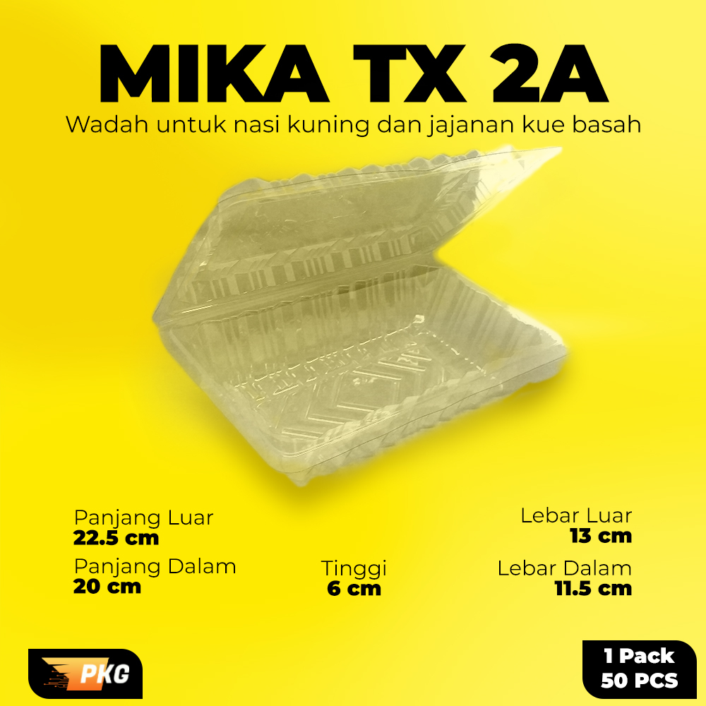 Jual Mika 2A / Mika Kue / Mika Plastik 2A / Tray Mika 2A | Shopee Indonesia