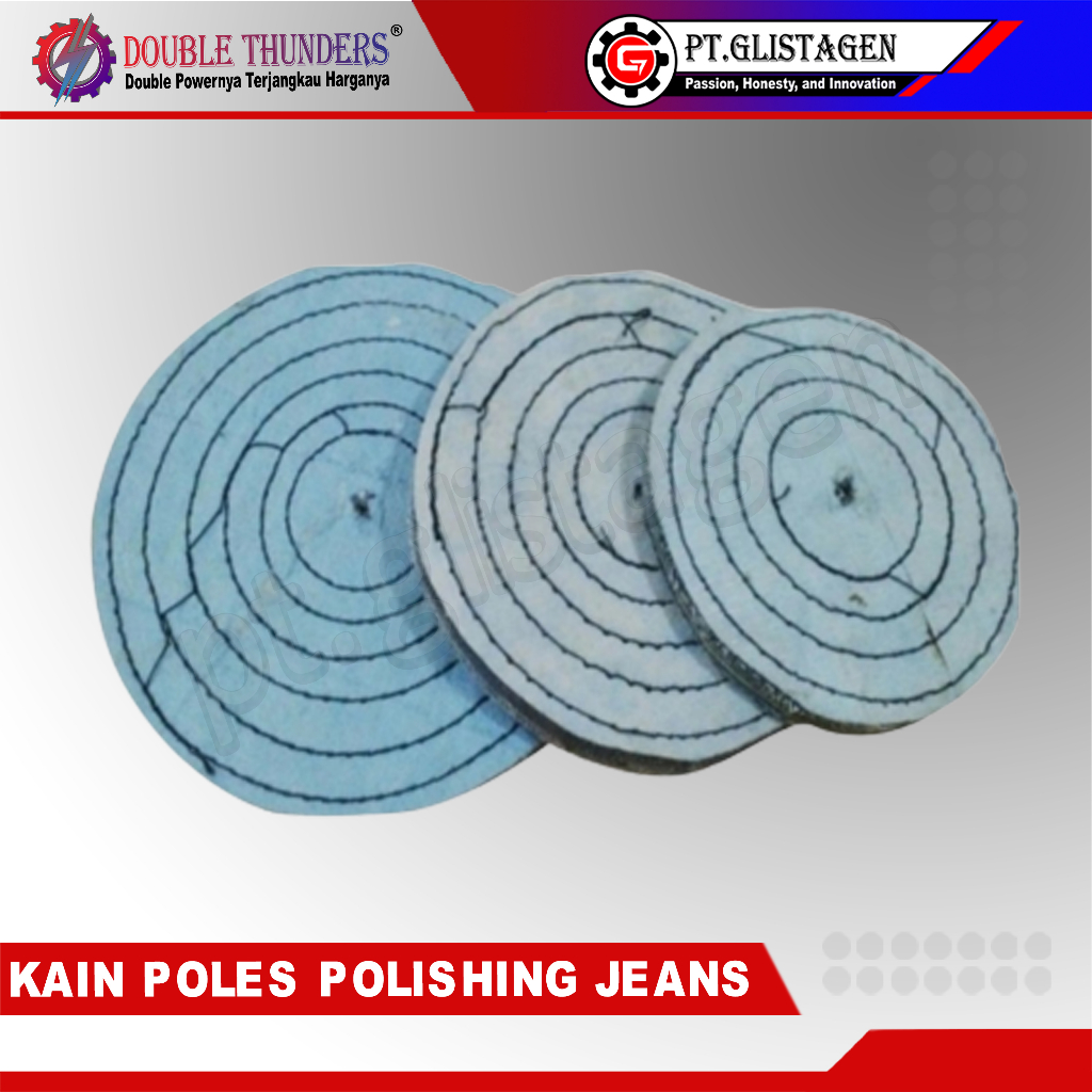 Jual Kain Poles Jeans 4" inch | Shopee Indonesia
