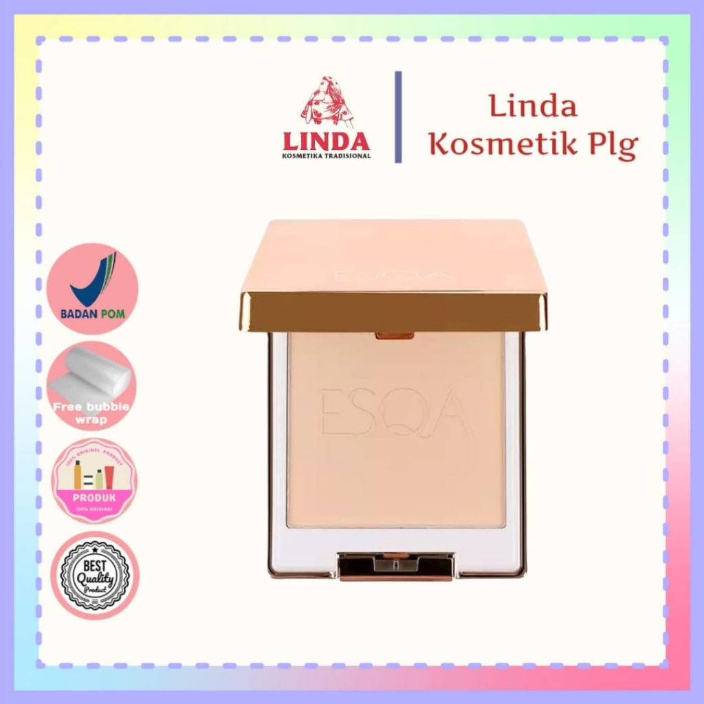 Jual ESQA FLAWLESS POWDER FOUNDATION | Shopee Indonesia