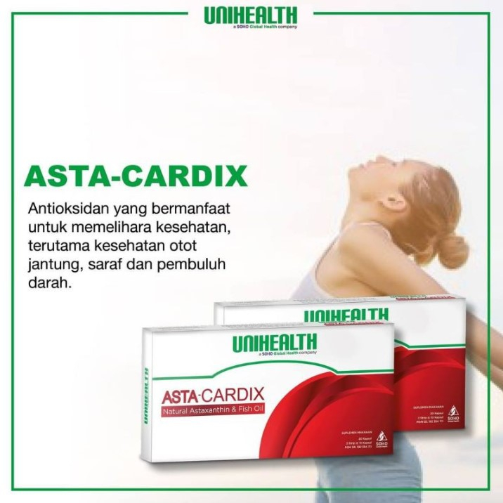 Jual Obat Herbal Penyakit Jantung / Asta Cardix / Unihealth | Shopee ...